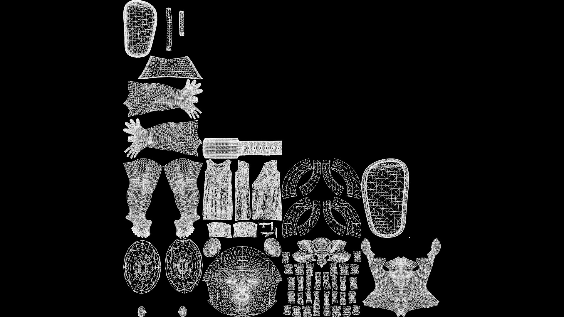 HHospital Props And Patient Animated Character Model - TurboSquid 2396842
