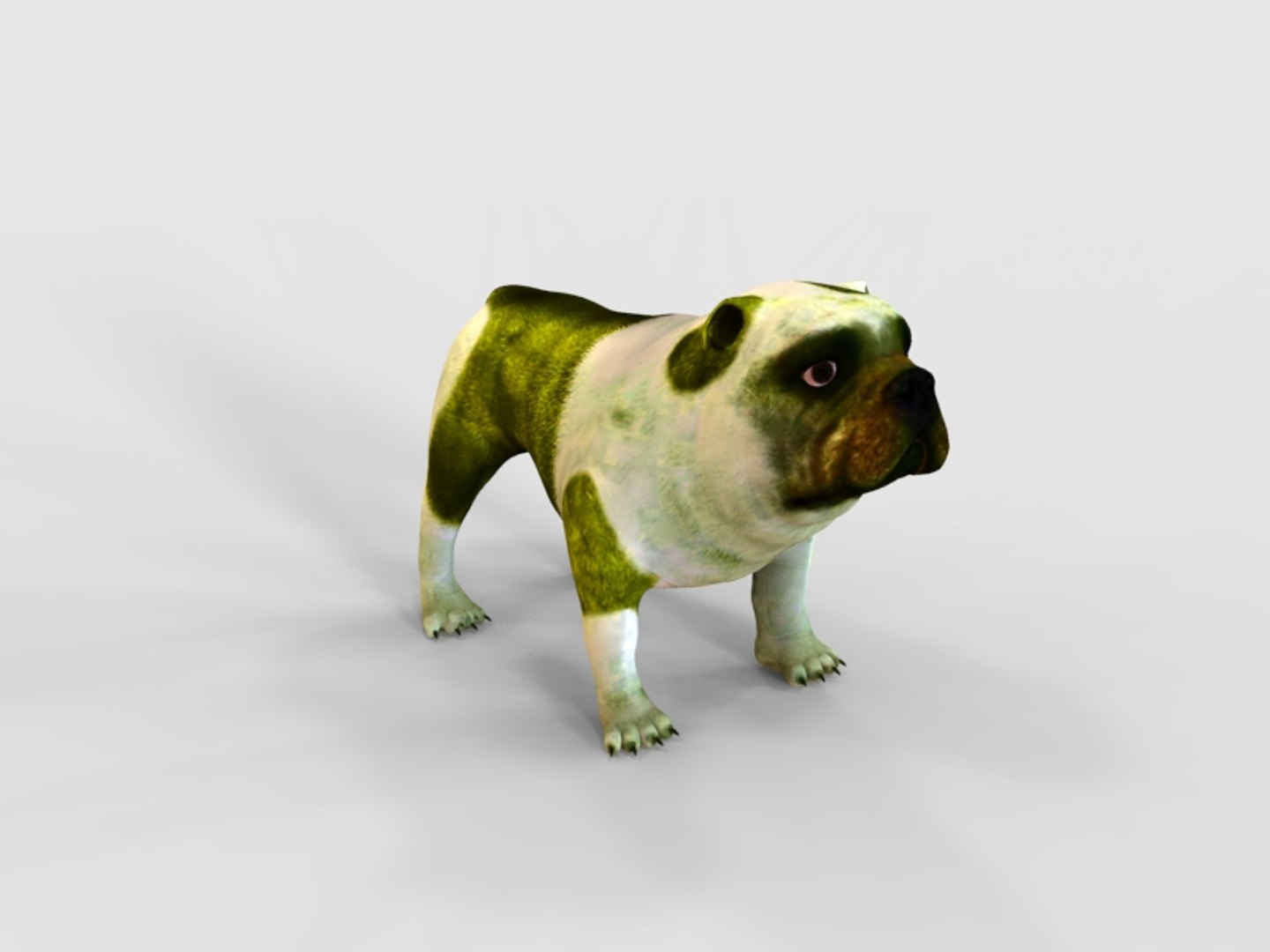 Bulldog Rigged 3d Fbx