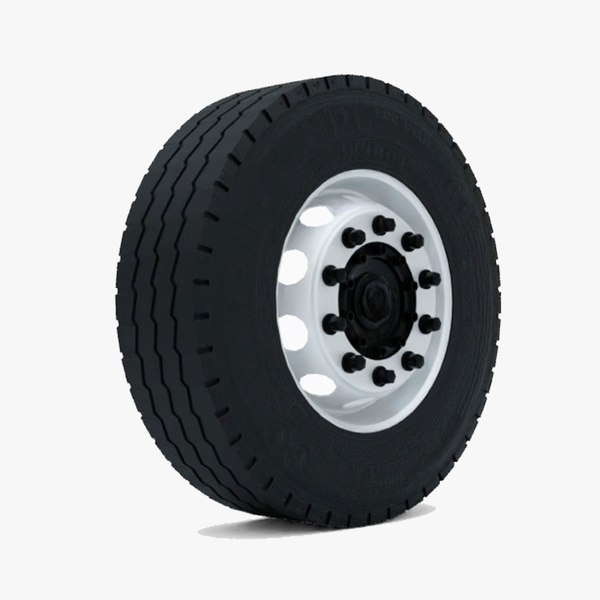 modèle 3D de Roue Scania série P avec jante - TurboSquid 2160370