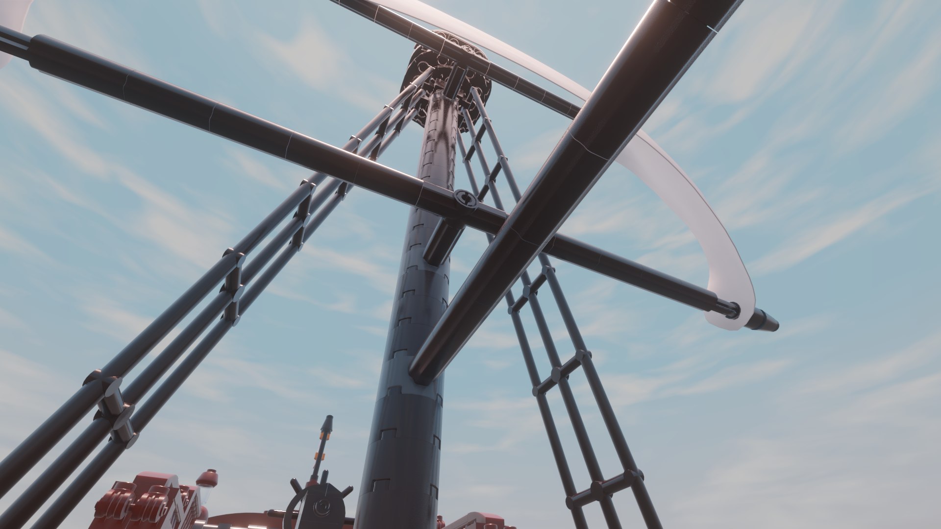 3D LEGO SPANISH SLOOP - THE LIONESS - Rogue Film Productions Model ...