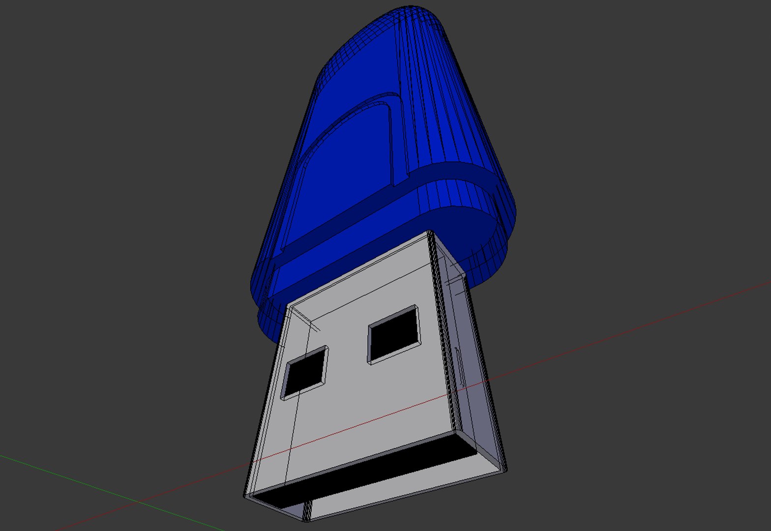 Usb Key 3D Model - TurboSquid 1211896