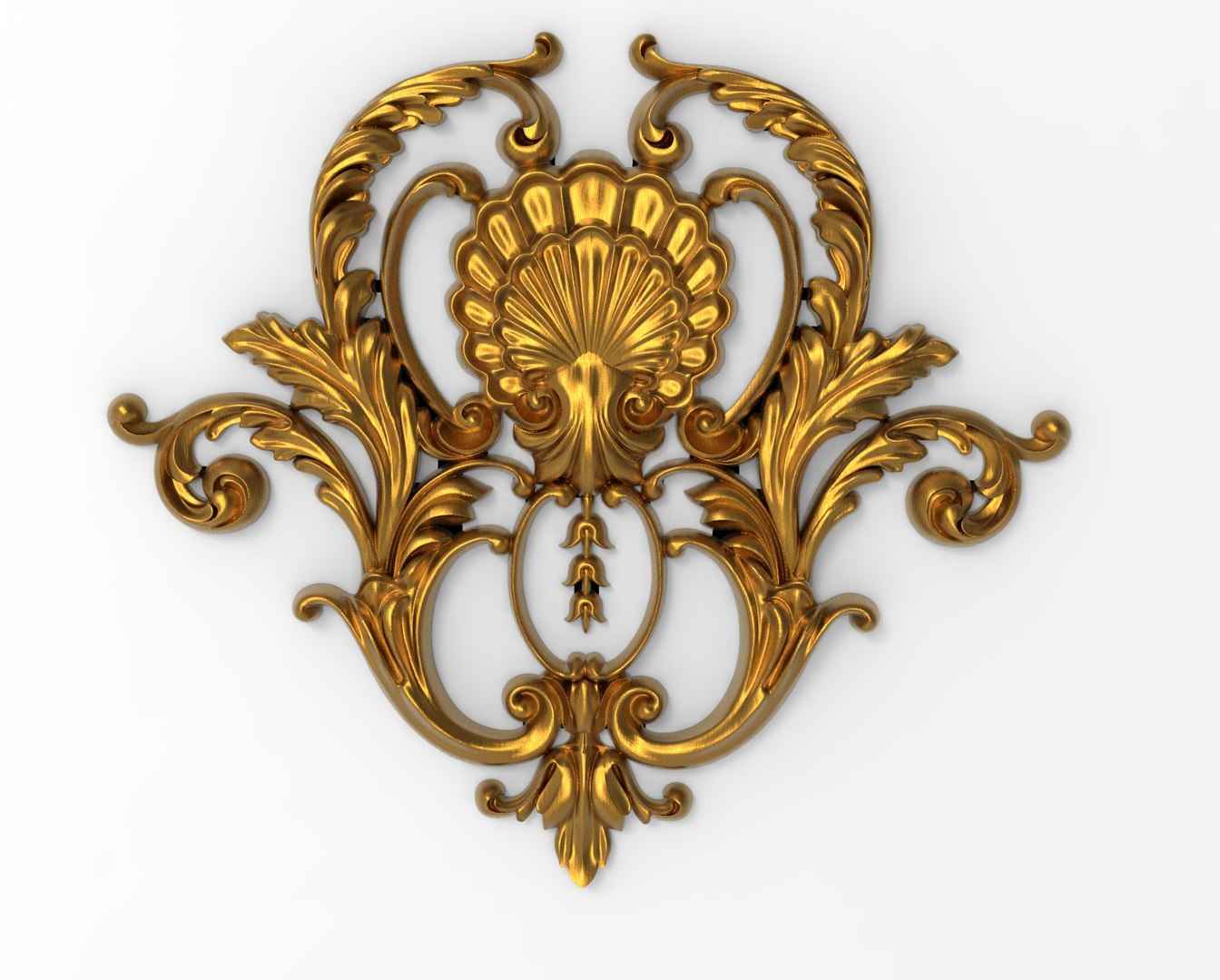 Decor Finishing Molding Model - TurboSquid 1285348