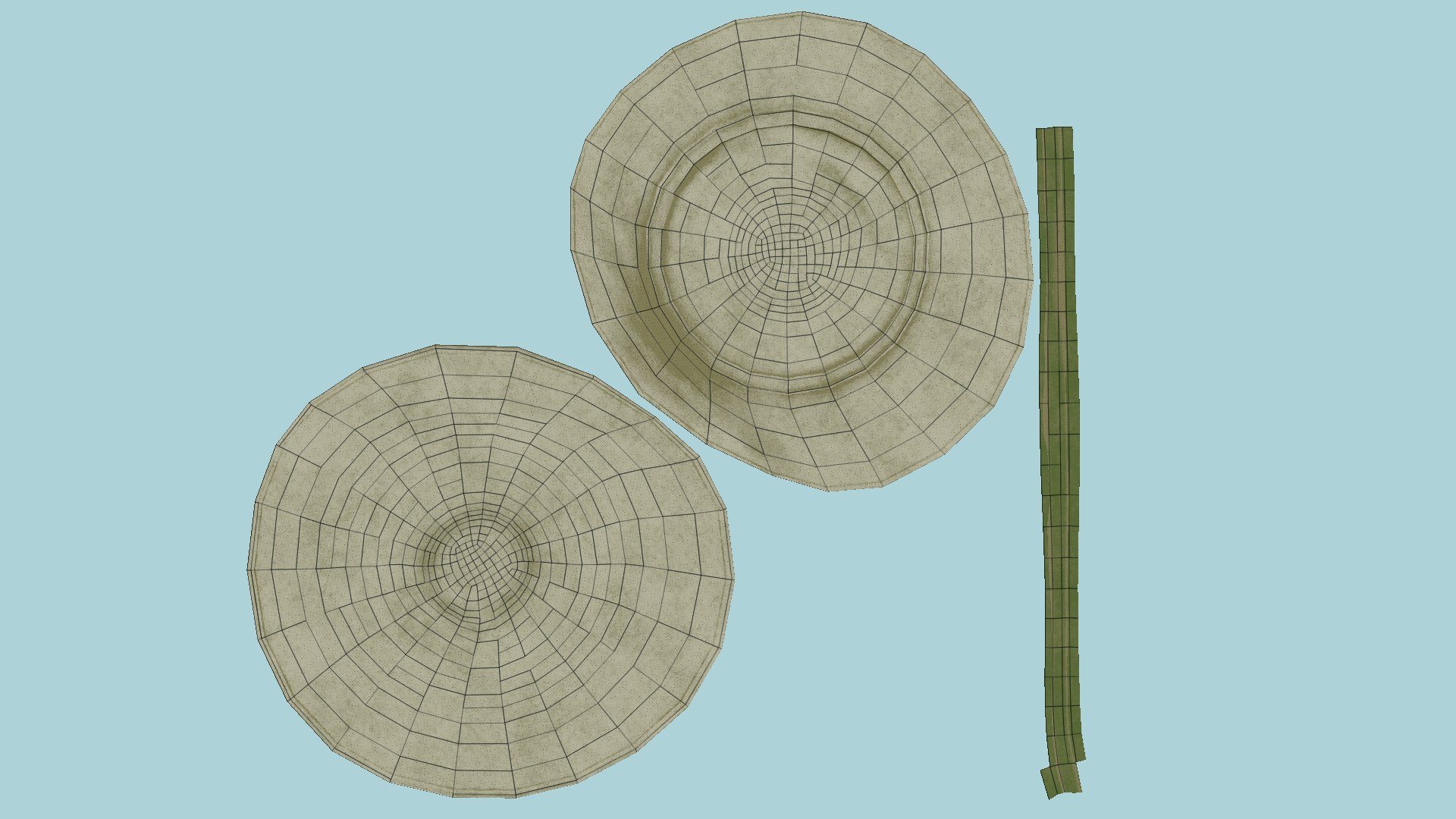 Straw Hat - Character Fashion Design 3D - TurboSquid 1719390