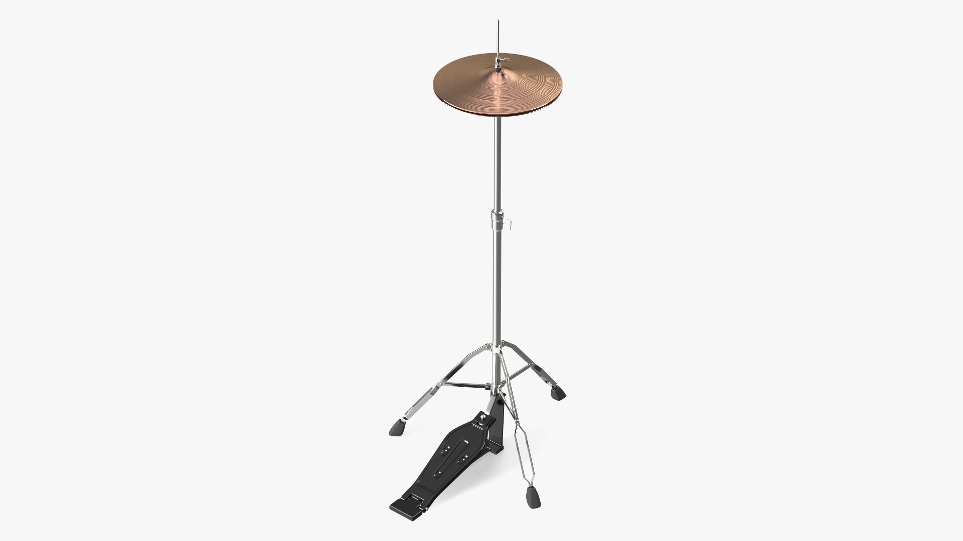 3D Model Hi-Hat Cymbal Stand - TurboSquid 2161301