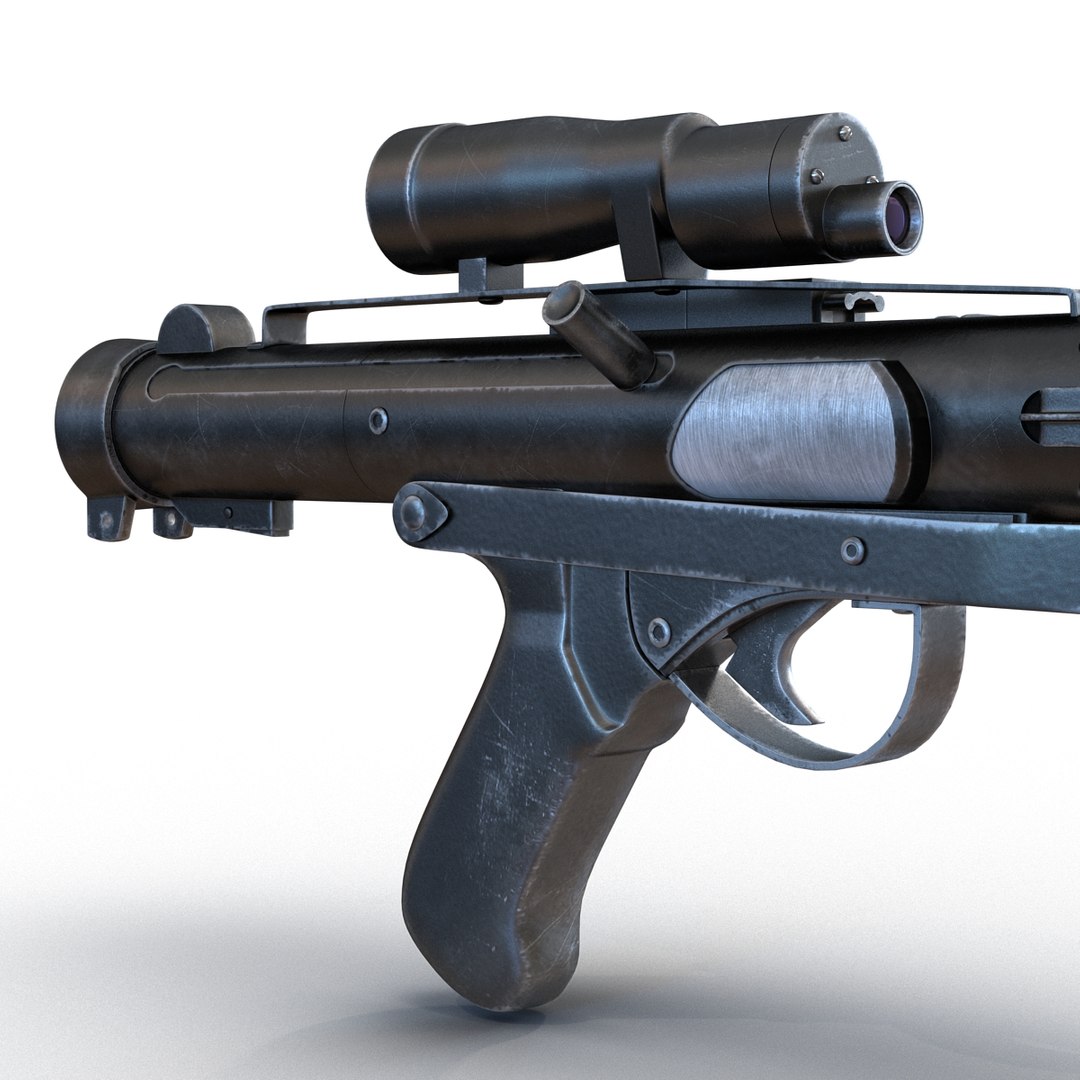 star wars stormtrooper gun 3d max