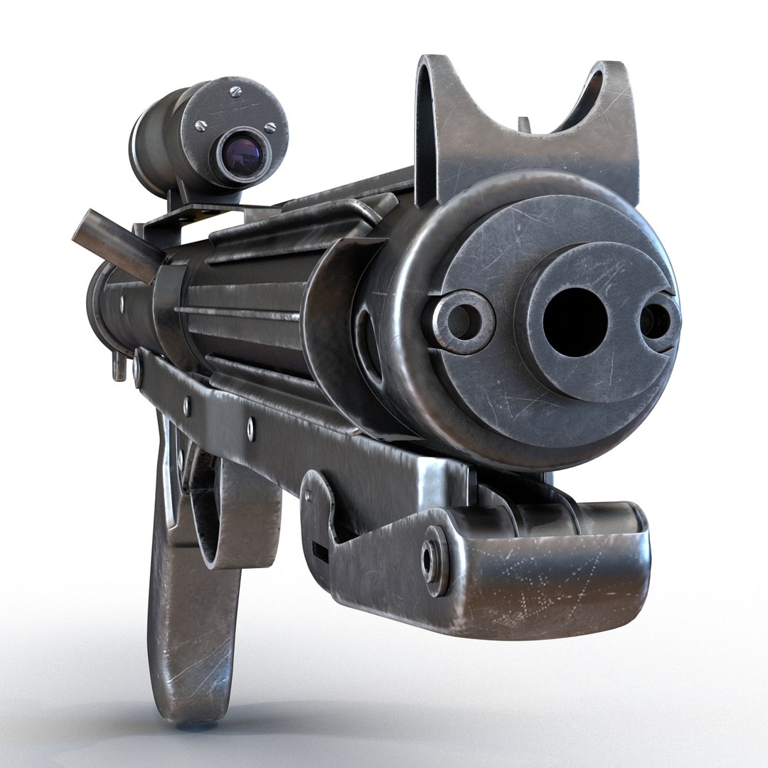 star wars stormtrooper gun 3d max