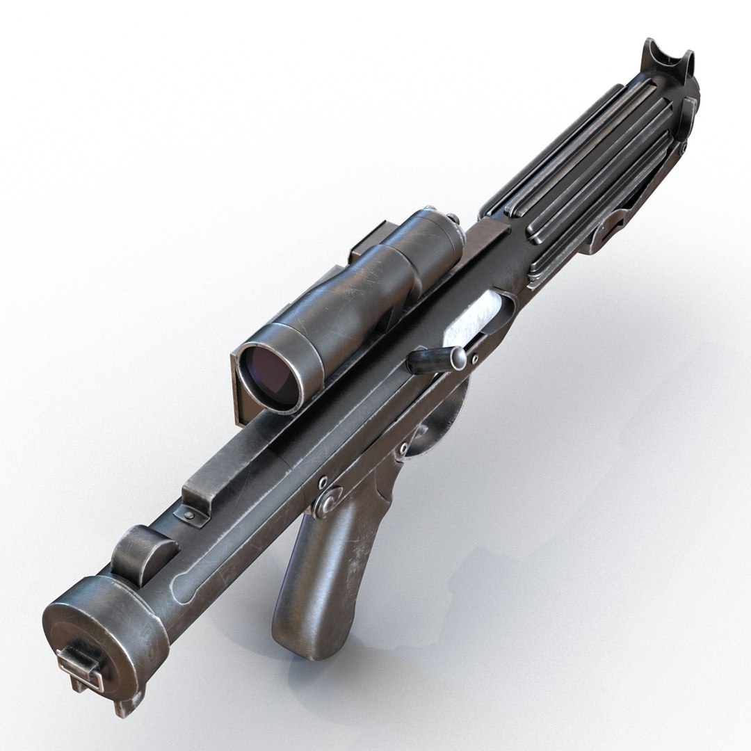 star wars stormtrooper gun 3d max