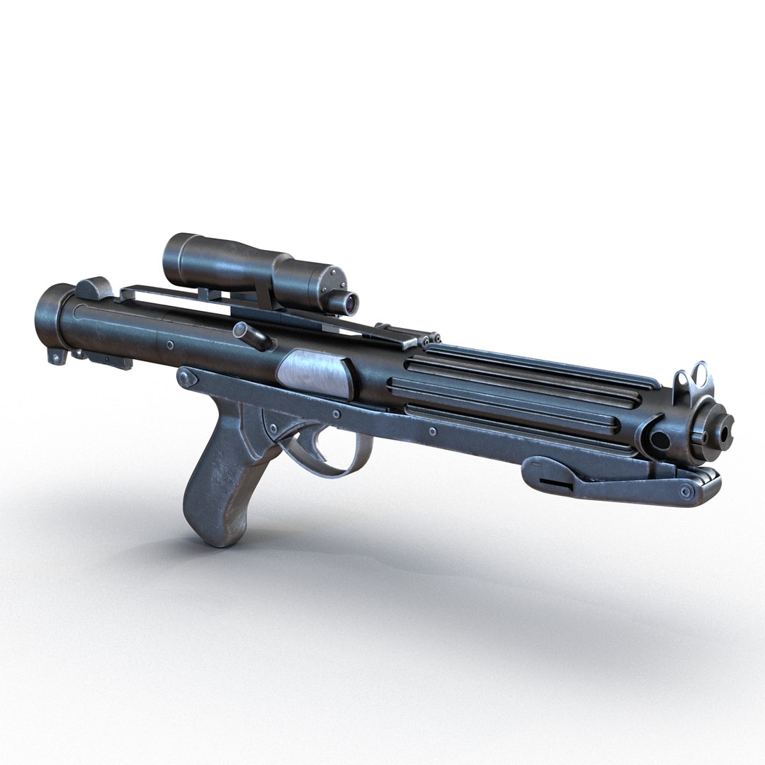 star wars stormtrooper gun 3d max