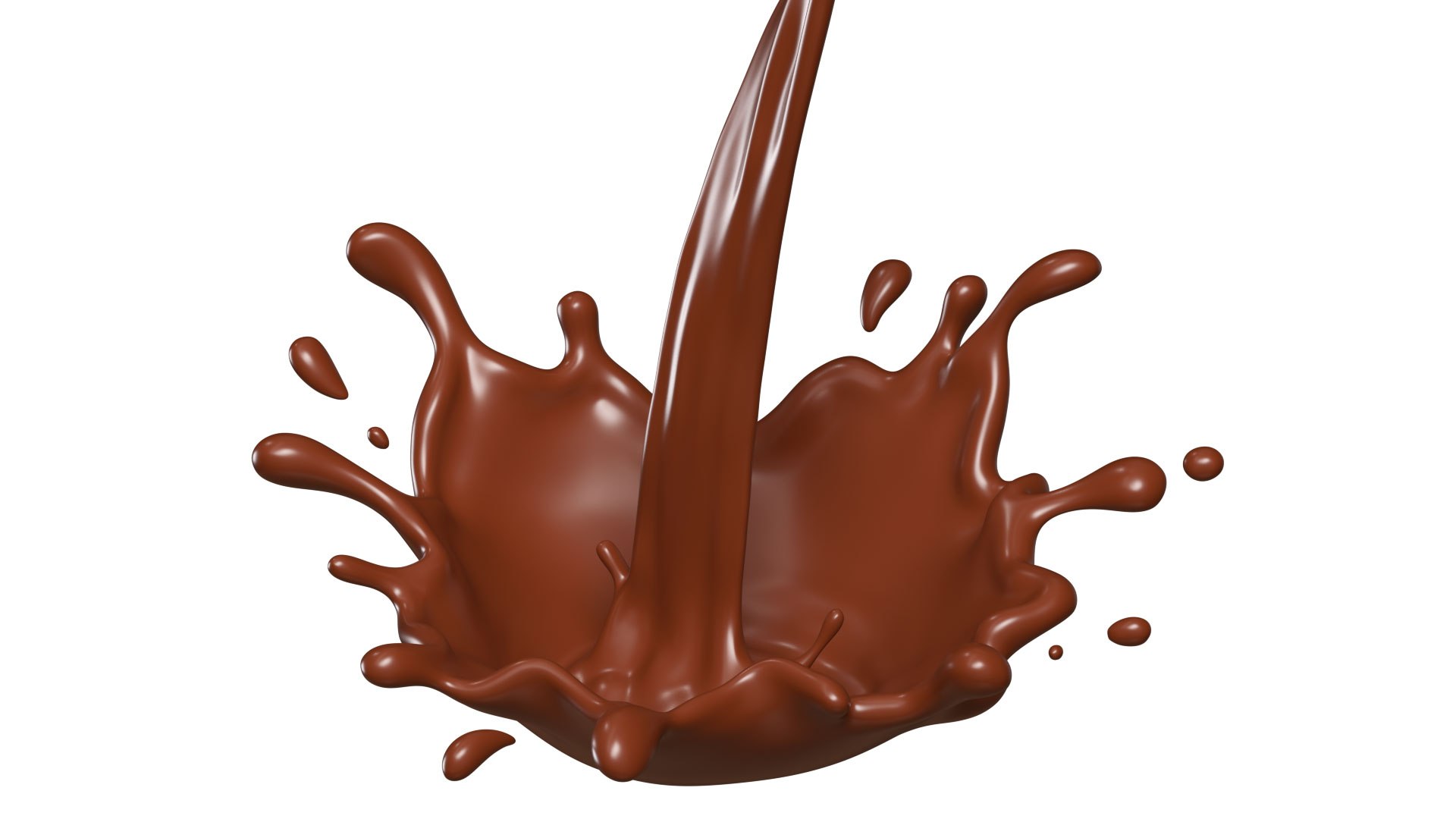 Chocolate Splash 15 3D - TurboSquid 2177942