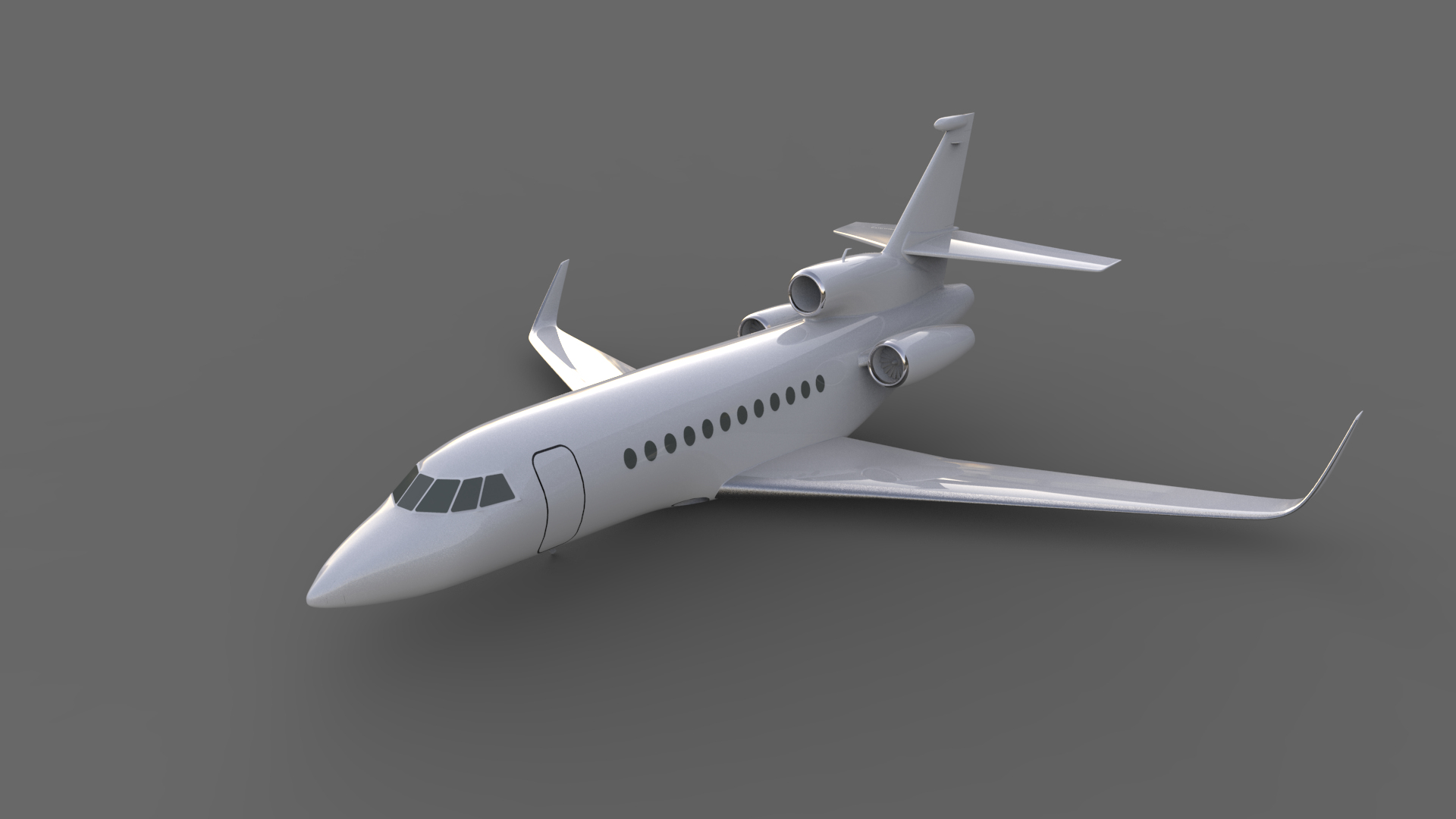 Dassault Falcon 900LX Model - TurboSquid 2163539