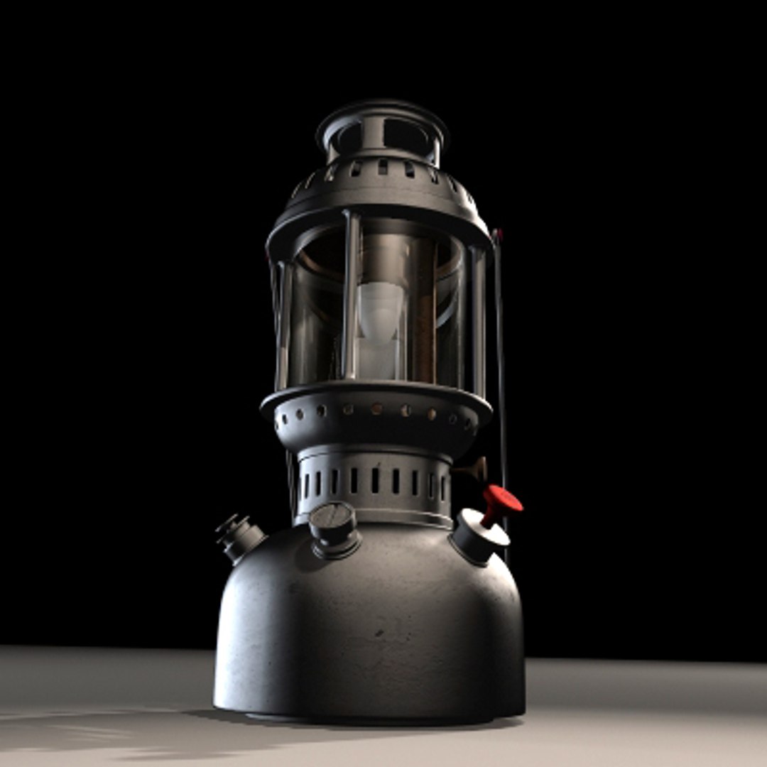 3d max tilly lamp light