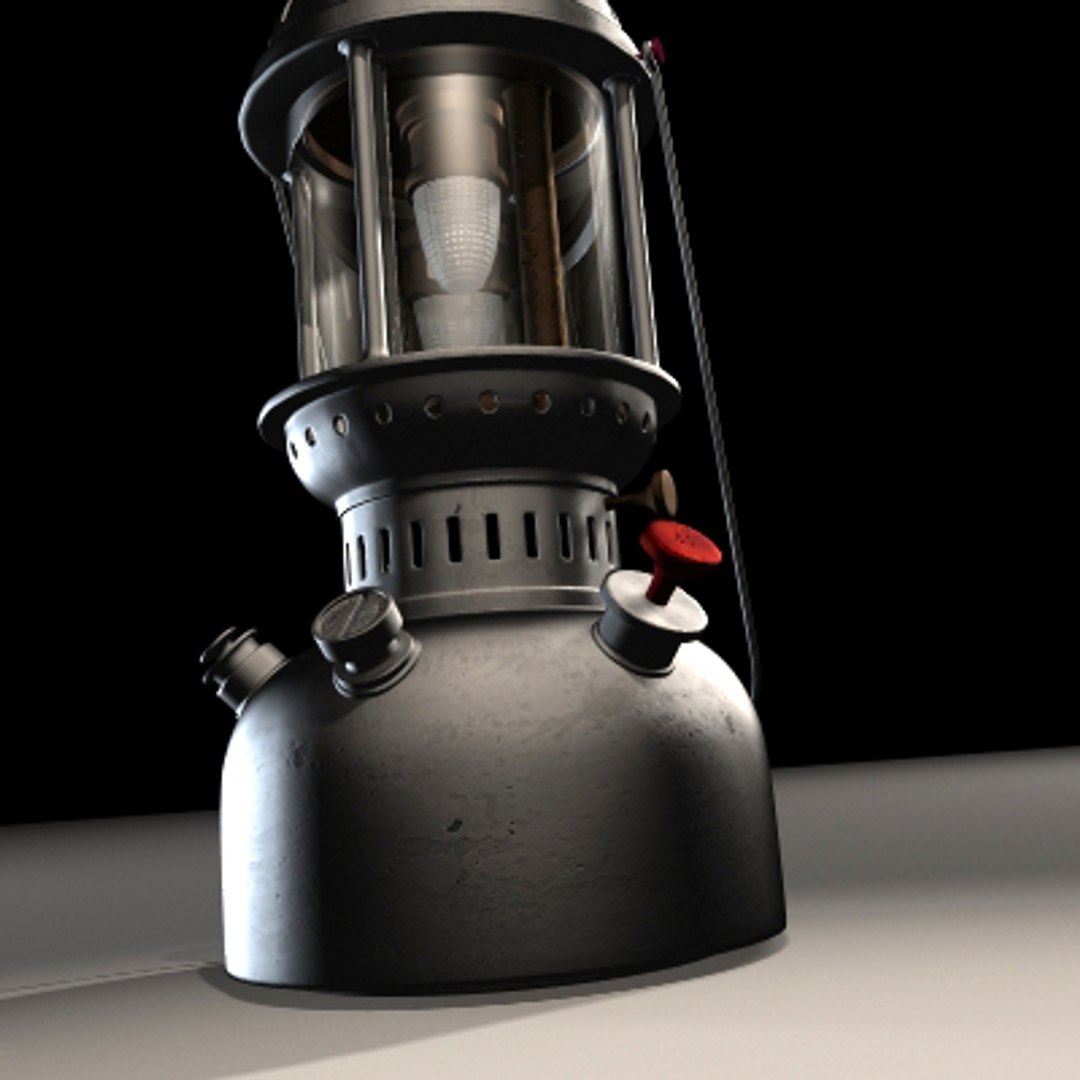 3d max tilly lamp light