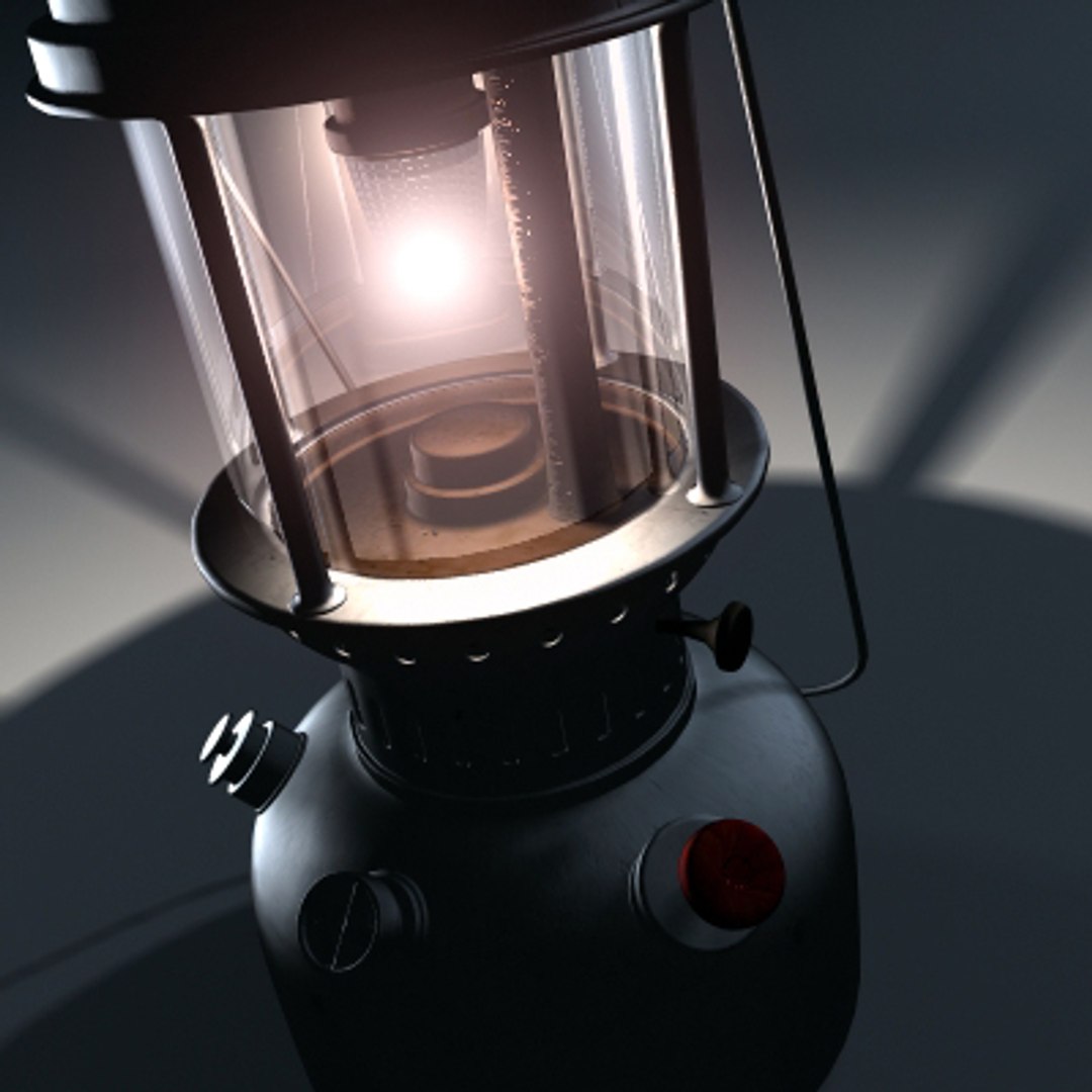 3d max tilly lamp light