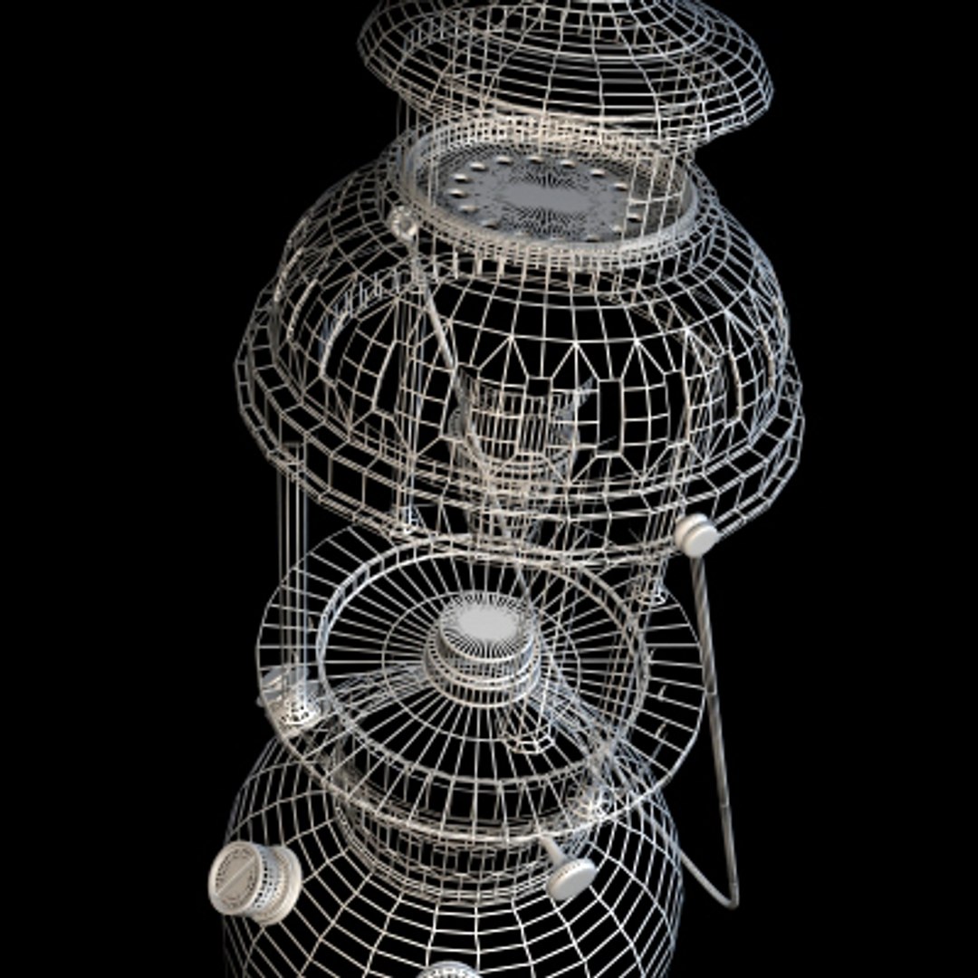 3d max tilly lamp light