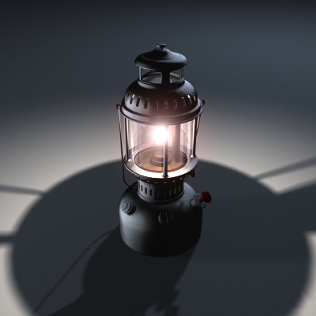 3d max tilly lamp light