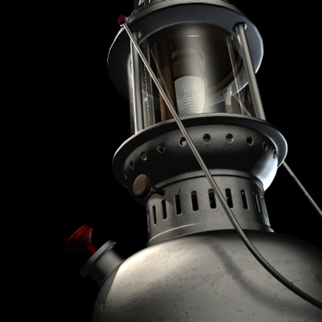 3d max tilly lamp light