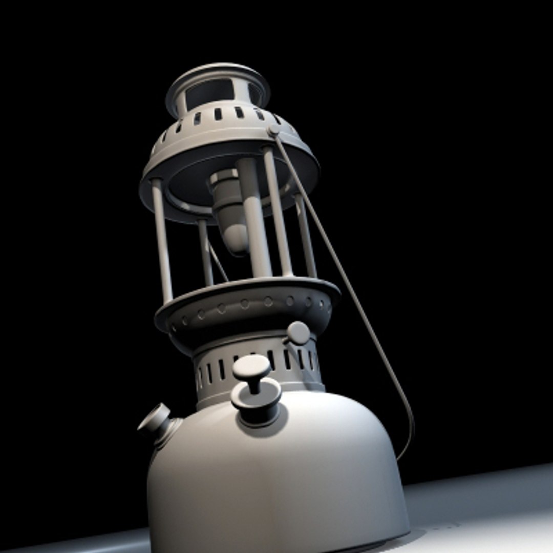 3d max tilly lamp light
