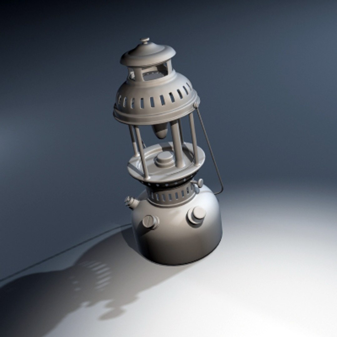 3d max tilly lamp light