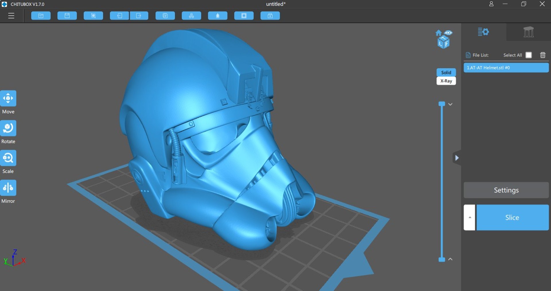 3D AT-AT Helmet - TurboSquid 1726055