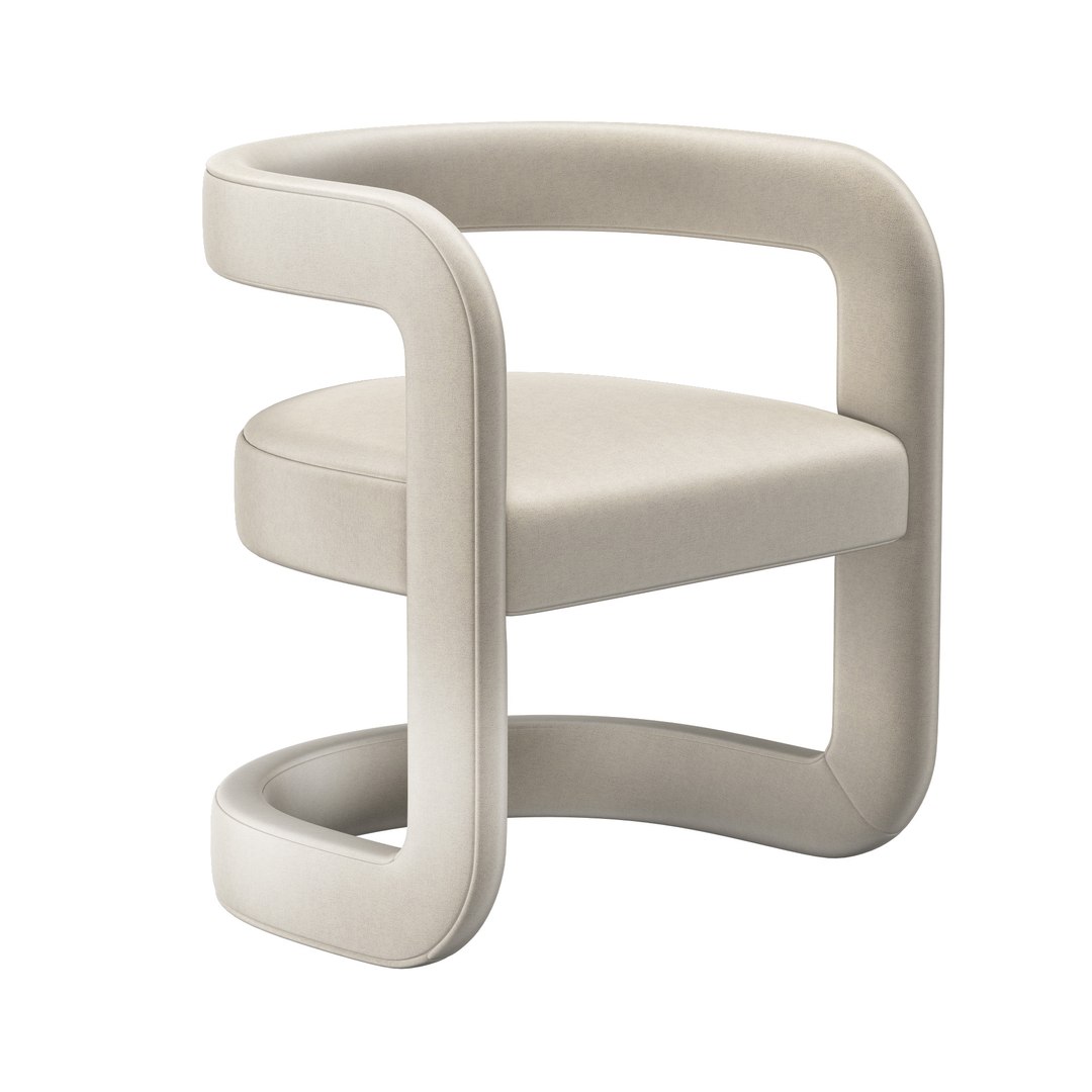 OSLO ROUND TABLE ALTON DINING CHAIR 3D model - TurboSquid 1927142
