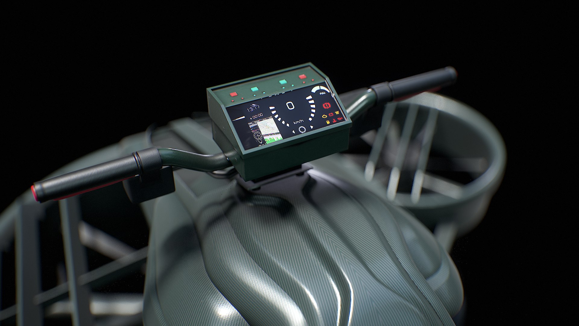 Flying Motorcycle Hoverbike X-Turismo Limited 2022 PBR 3D - TurboSquid ...