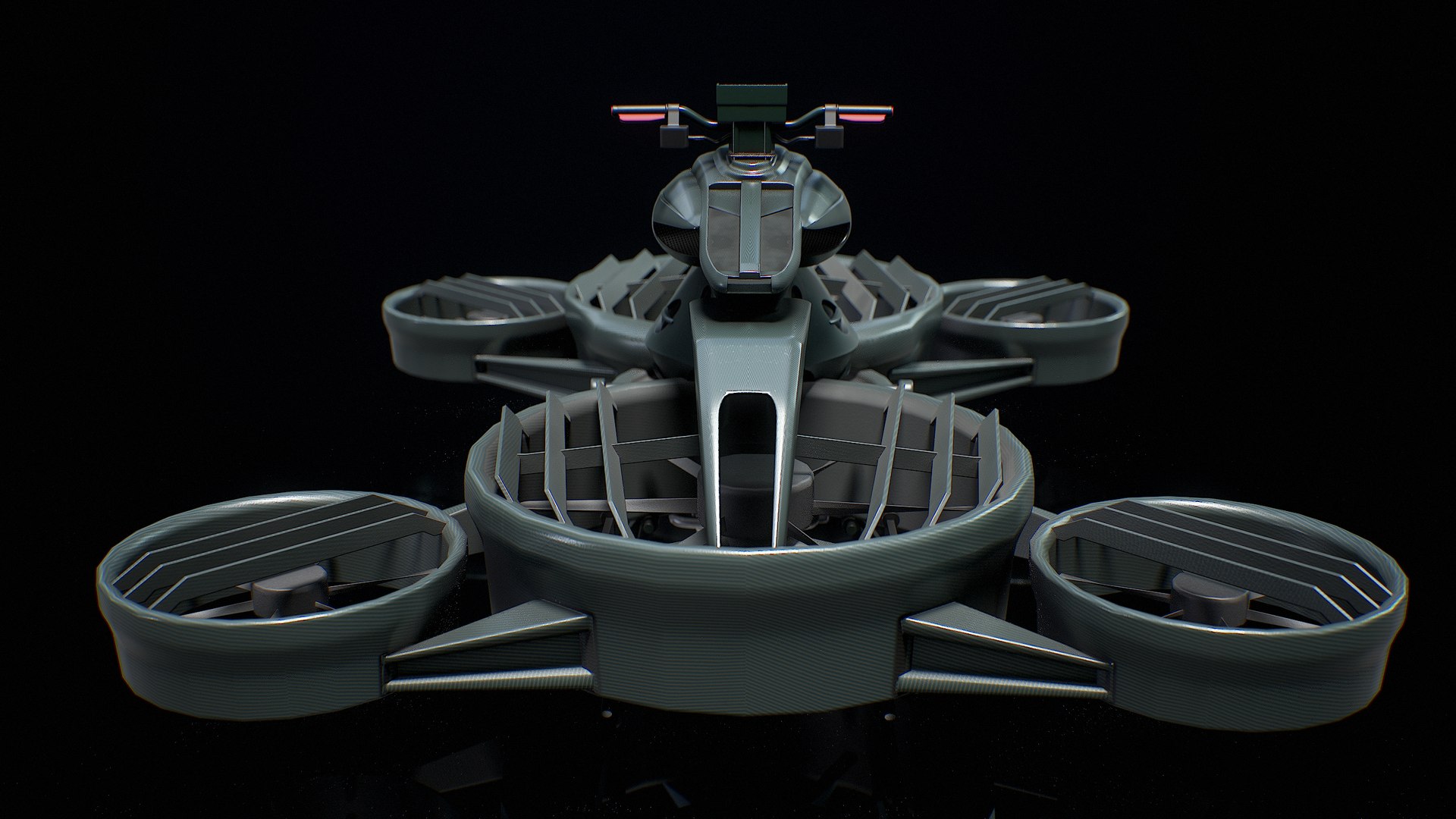 Flying Motorcycle Hoverbike X-Turismo Limited 2022 PBR 3D - TurboSquid ...