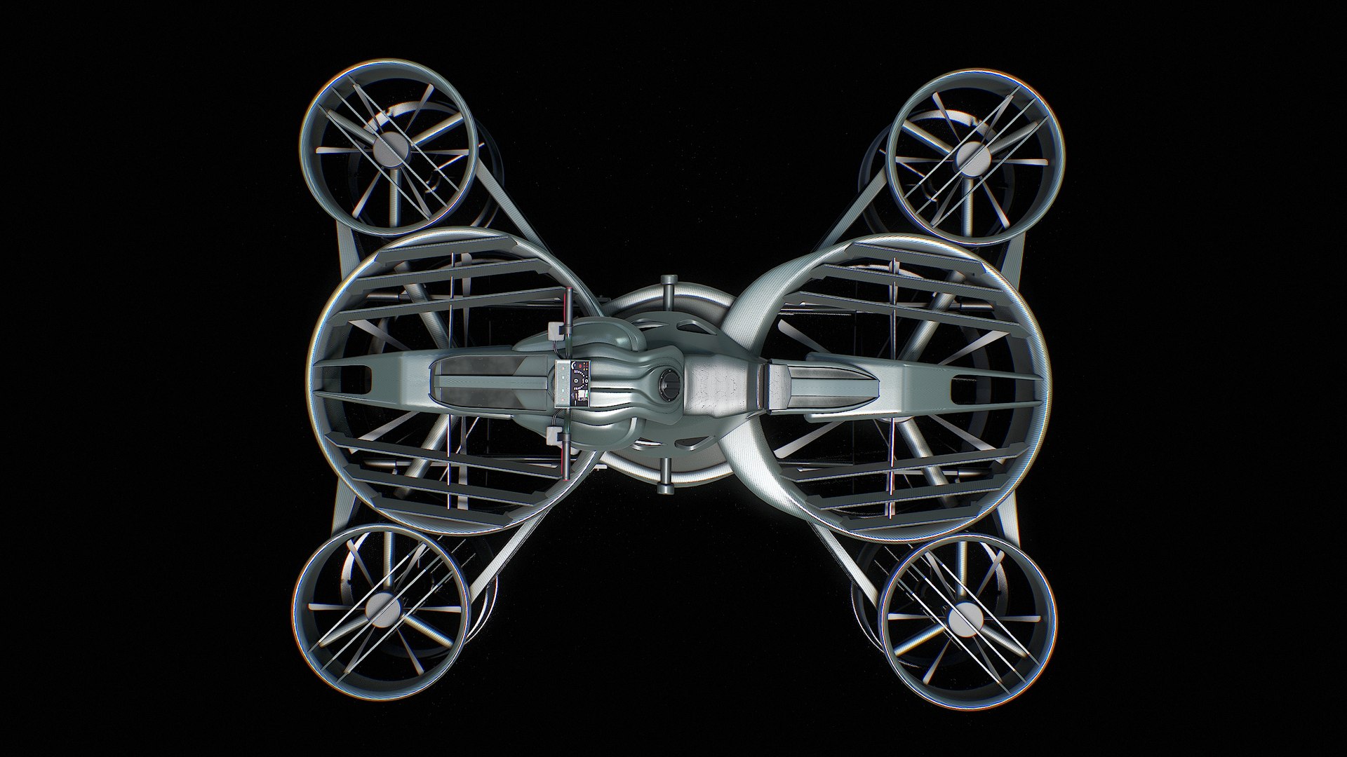 Flying Motorcycle Hoverbike X-Turismo Limited 2022 PBR 3D - TurboSquid ...