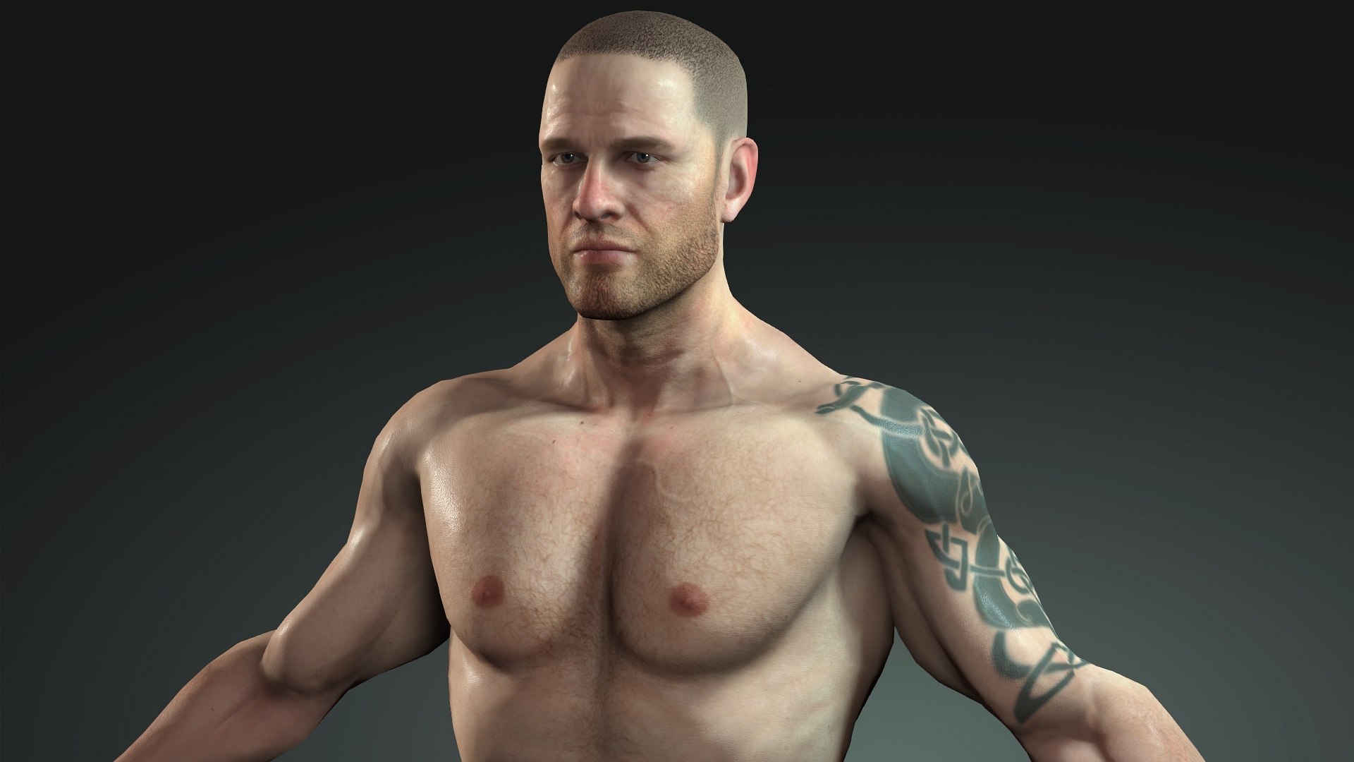 UFC Fighter 3D Model - TurboSquid 1757049