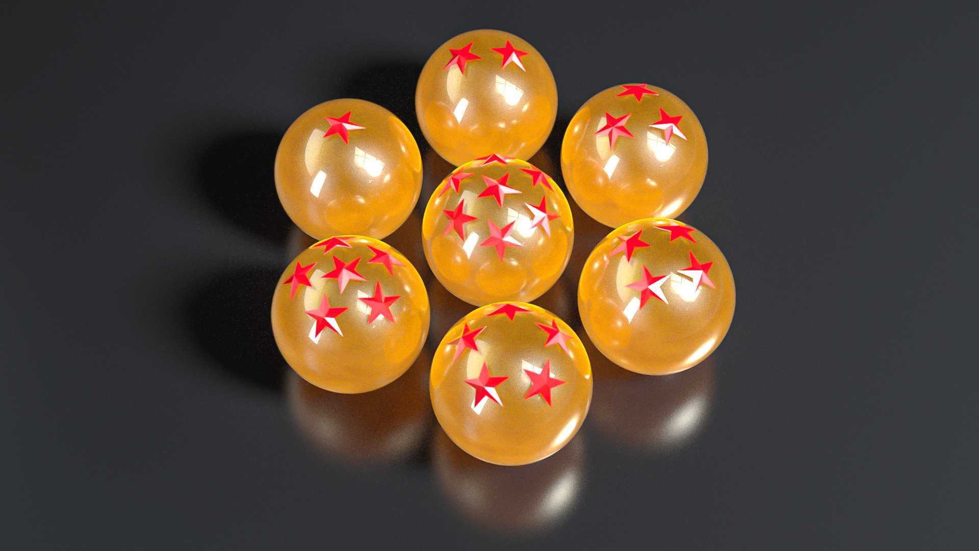 Dragon Balls Model - TurboSquid 2204708