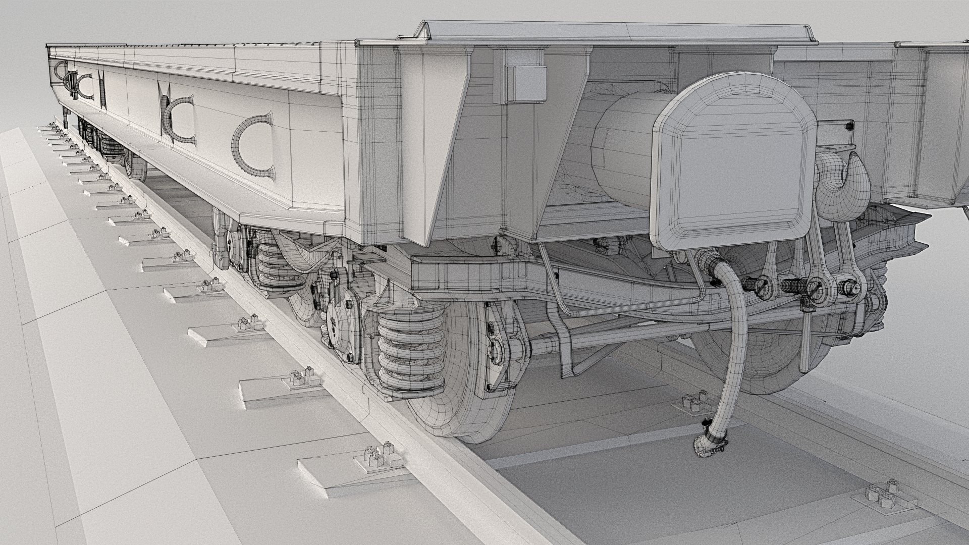 Train Flatcar Flat Model - TurboSquid 1524169