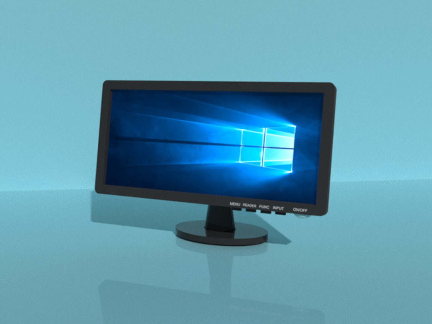 Lcd Monitor 3D Model - TurboSquid 1499020
