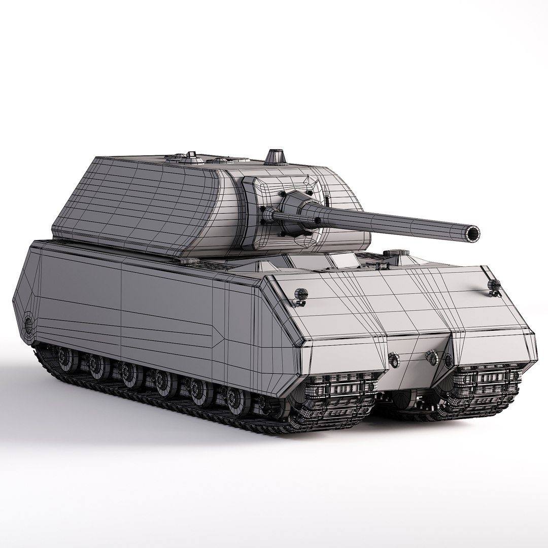 Tank Maus 3D Model - TurboSquid 2303380