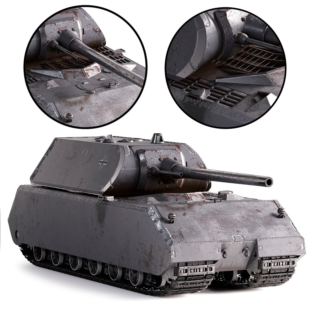 Tank Maus 3D Model - TurboSquid 2303380