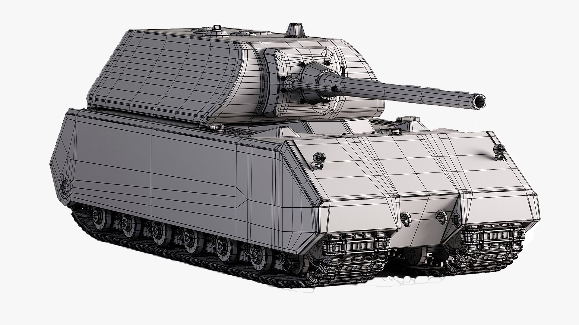 Tank Maus 3D Model - TurboSquid 2303380
