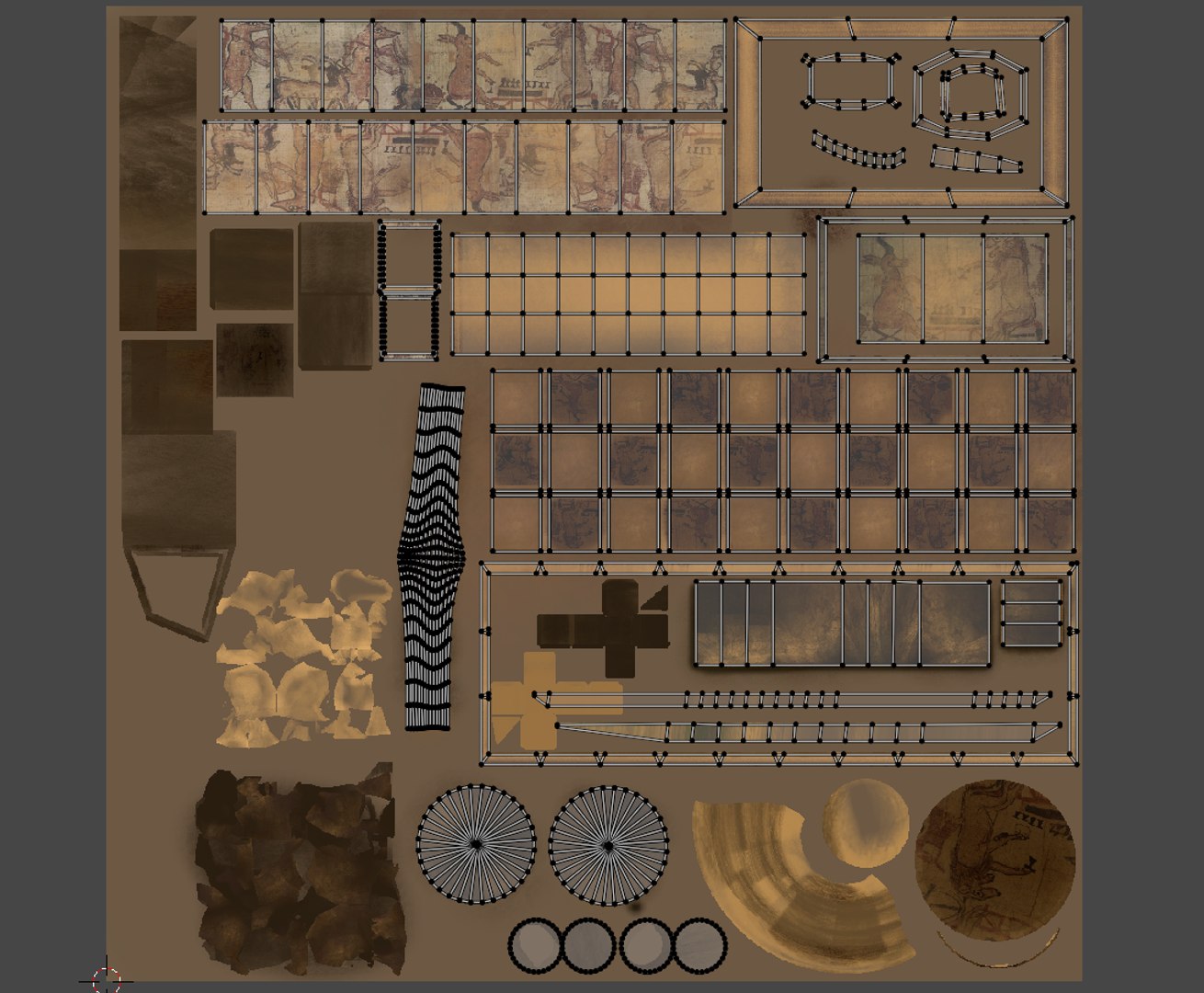 Senet Board Blend model - TurboSquid 2173642