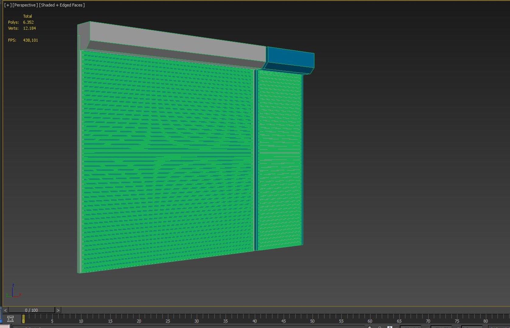 Electrically Shutter 3D Model - TurboSquid 1195381