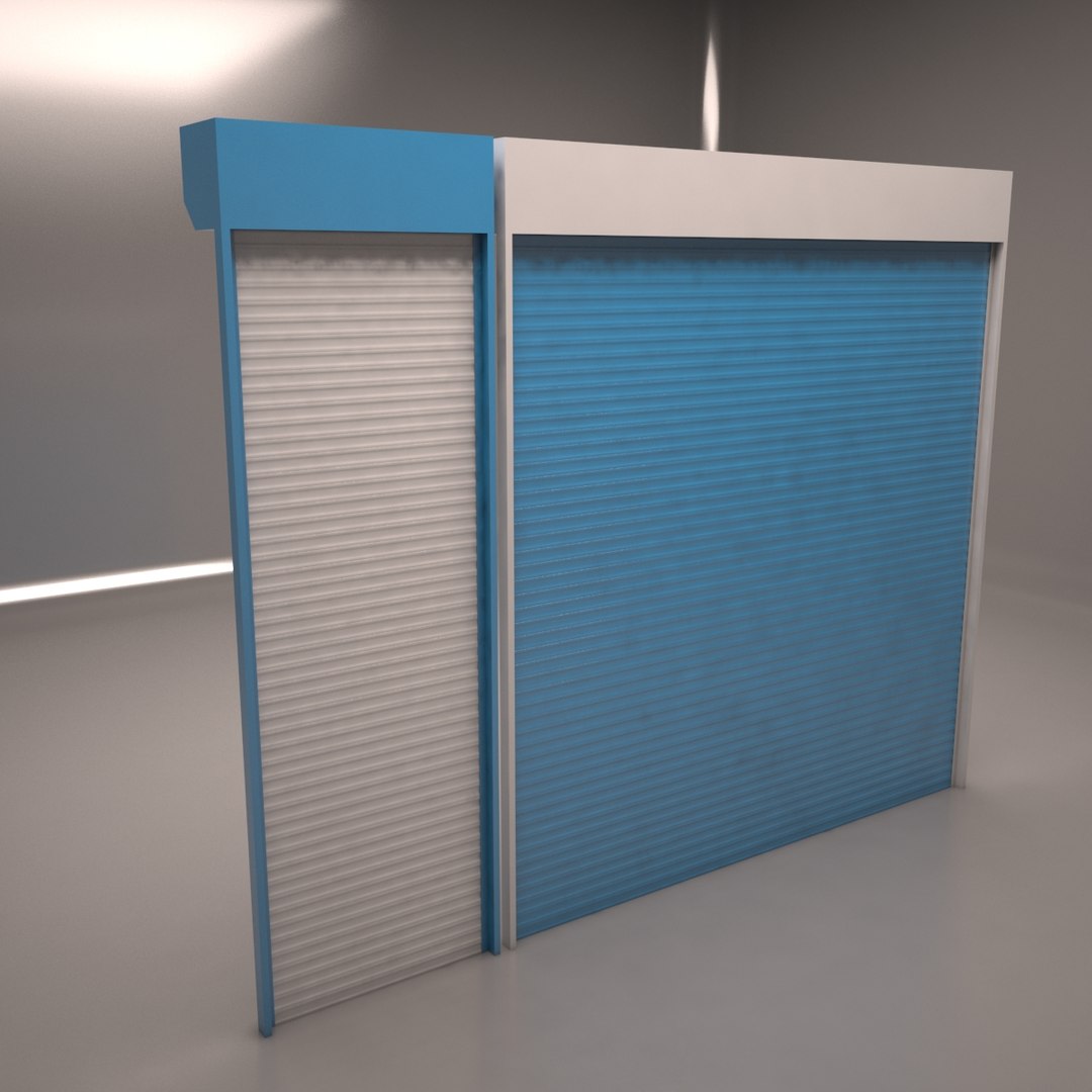 Electrically Shutter 3D Model - TurboSquid 1195381