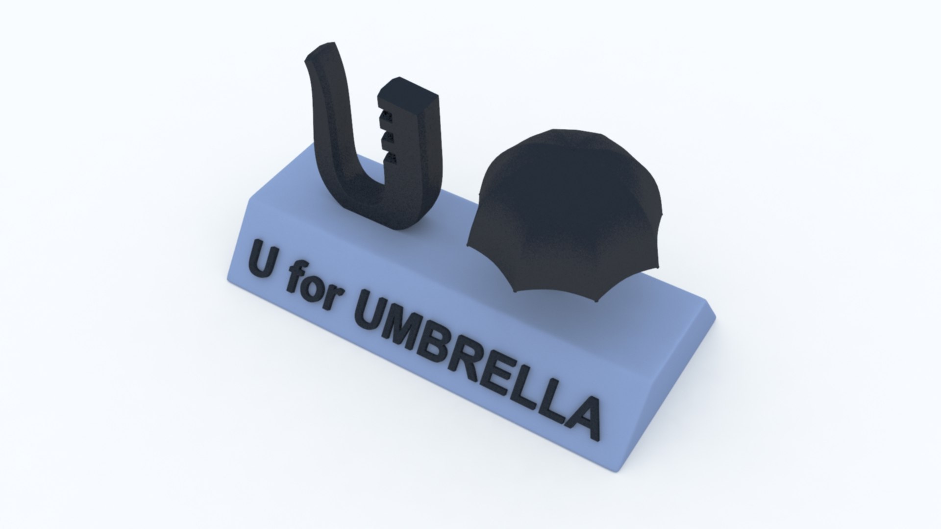 3D Model Umbrella Learning Printable - TurboSquid 1695419