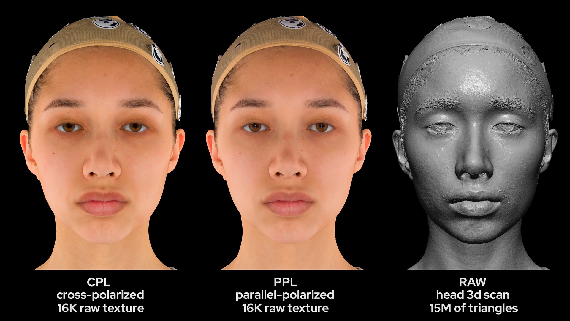 3D European Female 20s Head Scan 024 - TurboSquid 2068094