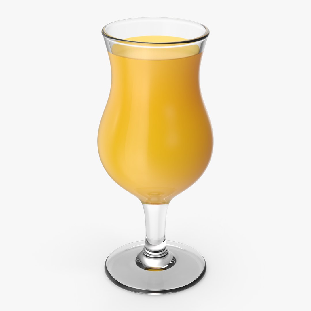 Juice Glass 3D model - TurboSquid 1909736