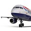 Airbus A320 British Airways 3d Model