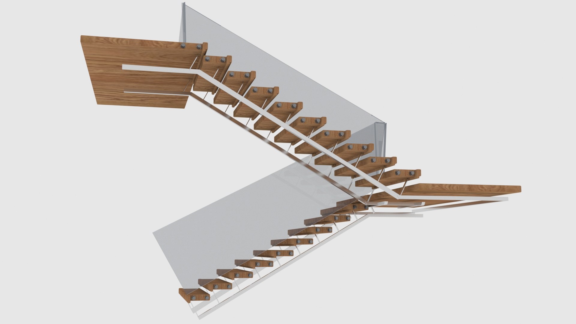 Stairs Model 3D Model - TurboSquid 1947738