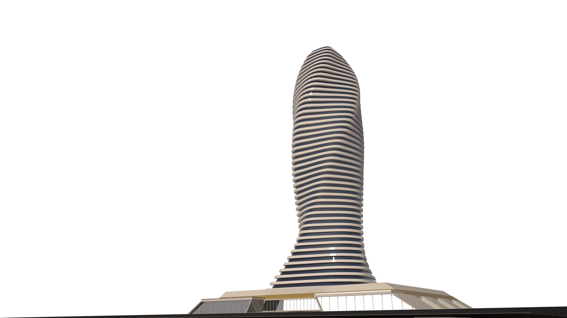 3D Skyscraper Model - TurboSquid 1482284