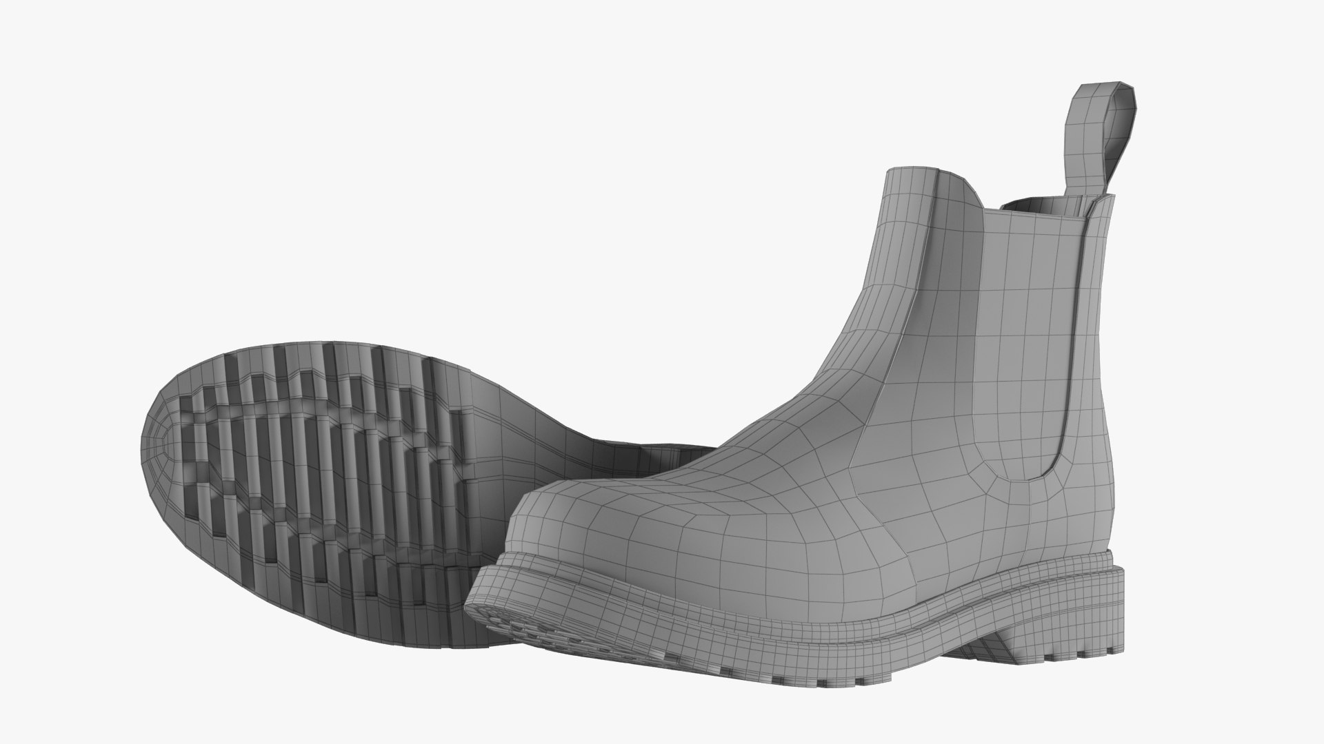 Leather Chelsea Boots Model - TurboSquid 1817267