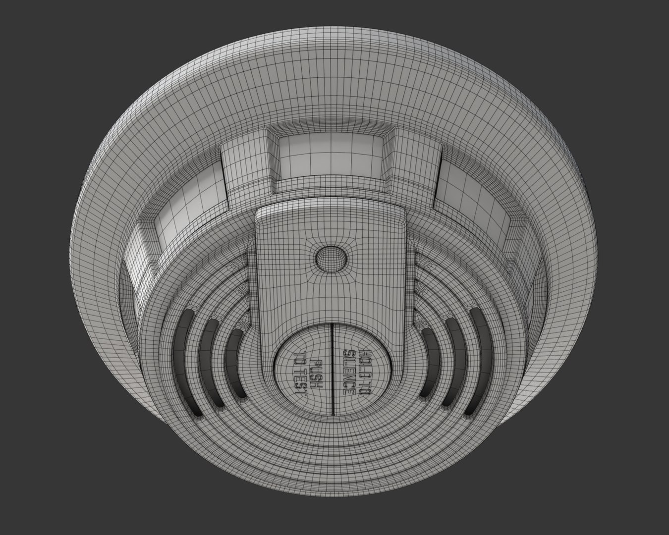 Smoke Detector 3D Model - TurboSquid 2258985