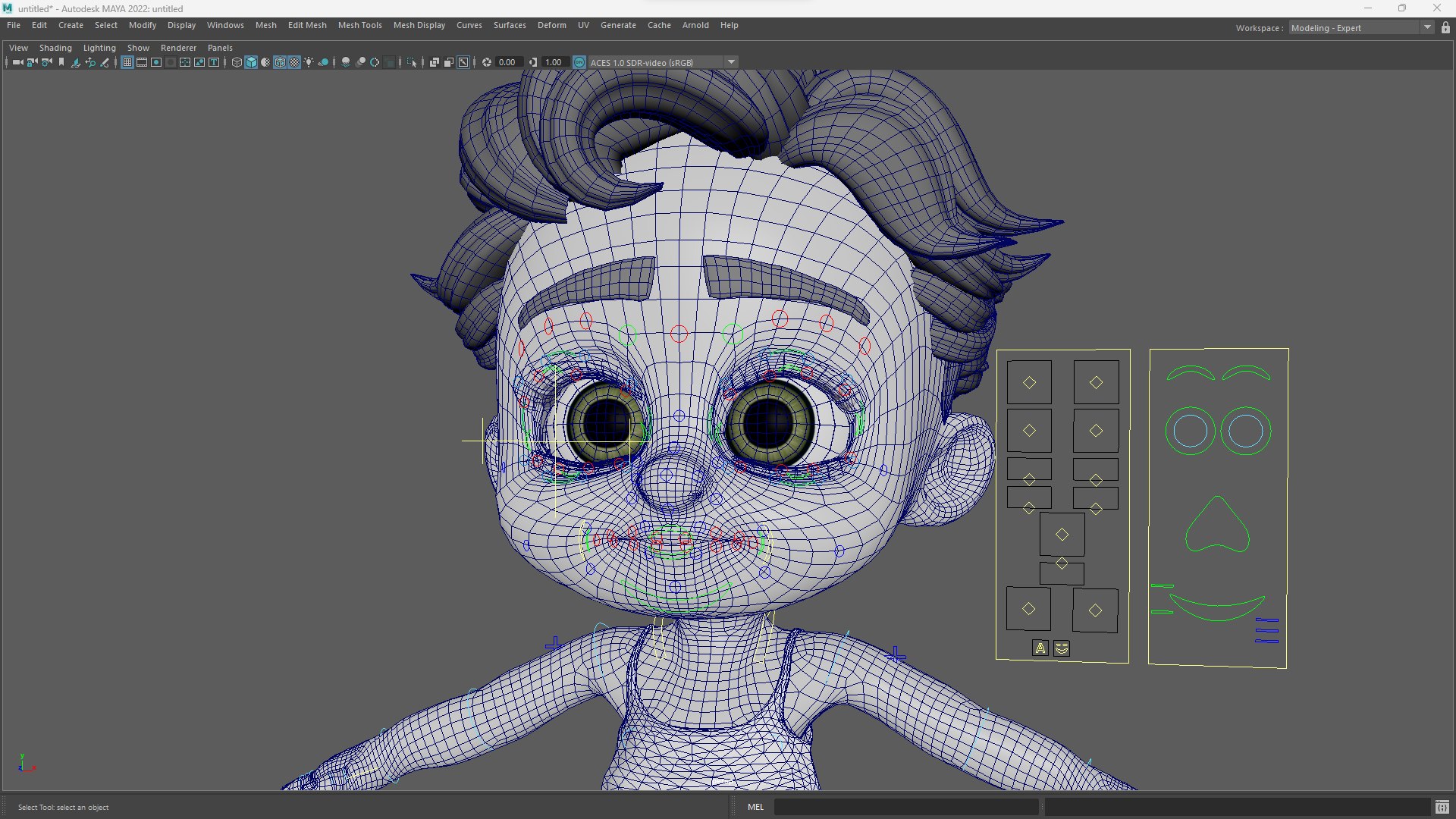 Free Free Toon Child Stylized Cartoon Kid Rigged Baby Character Model ...