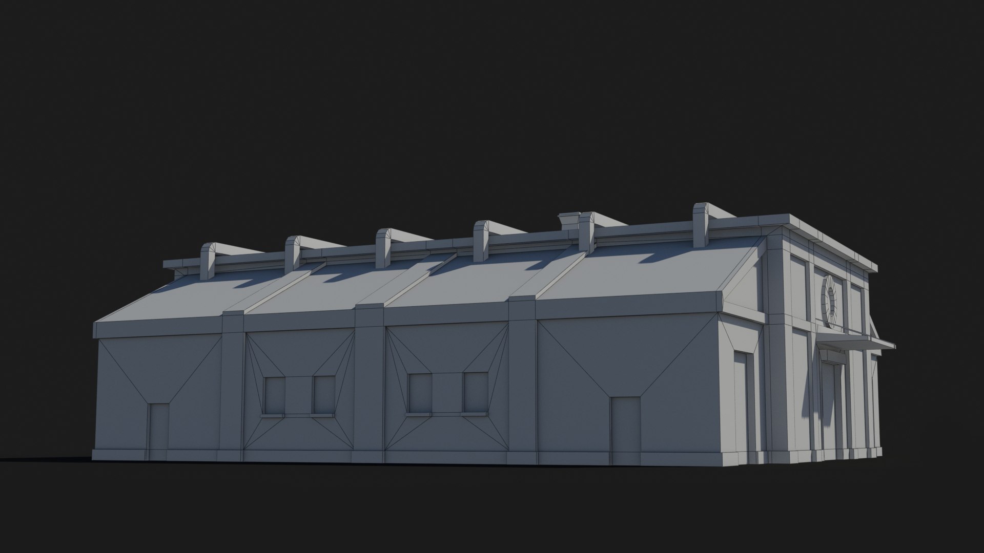 Factory Xx21 3D Model - TurboSquid 1751540