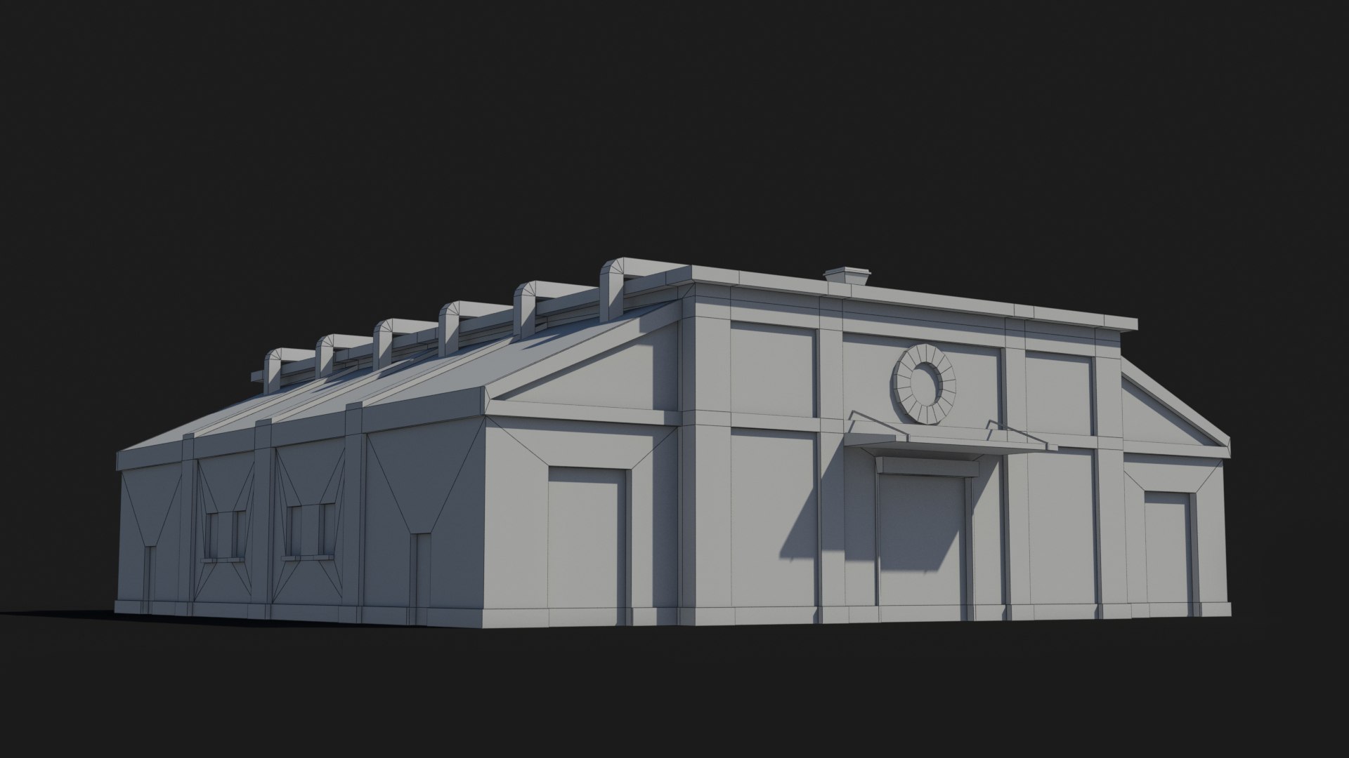 Factory Xx21 3D Model - TurboSquid 1751540