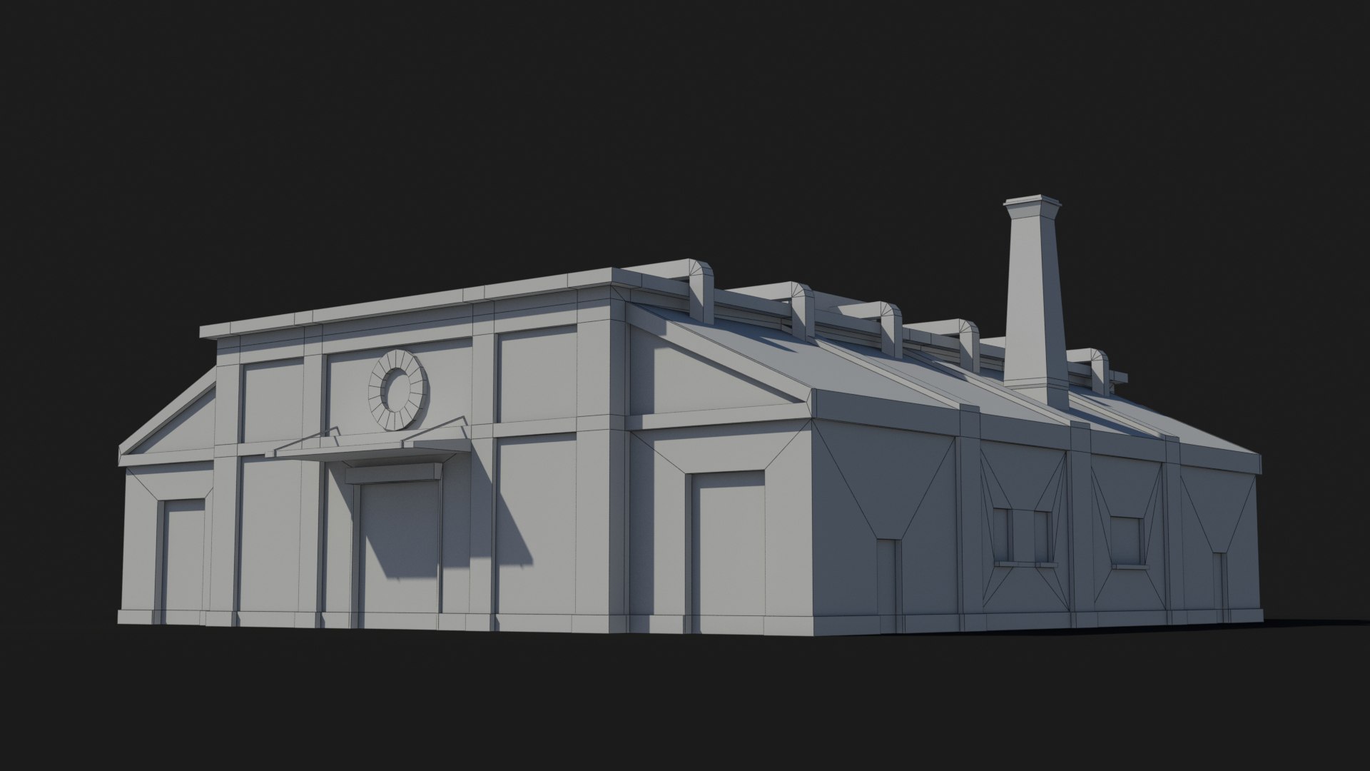 Factory Xx21 3D Model - TurboSquid 1751540