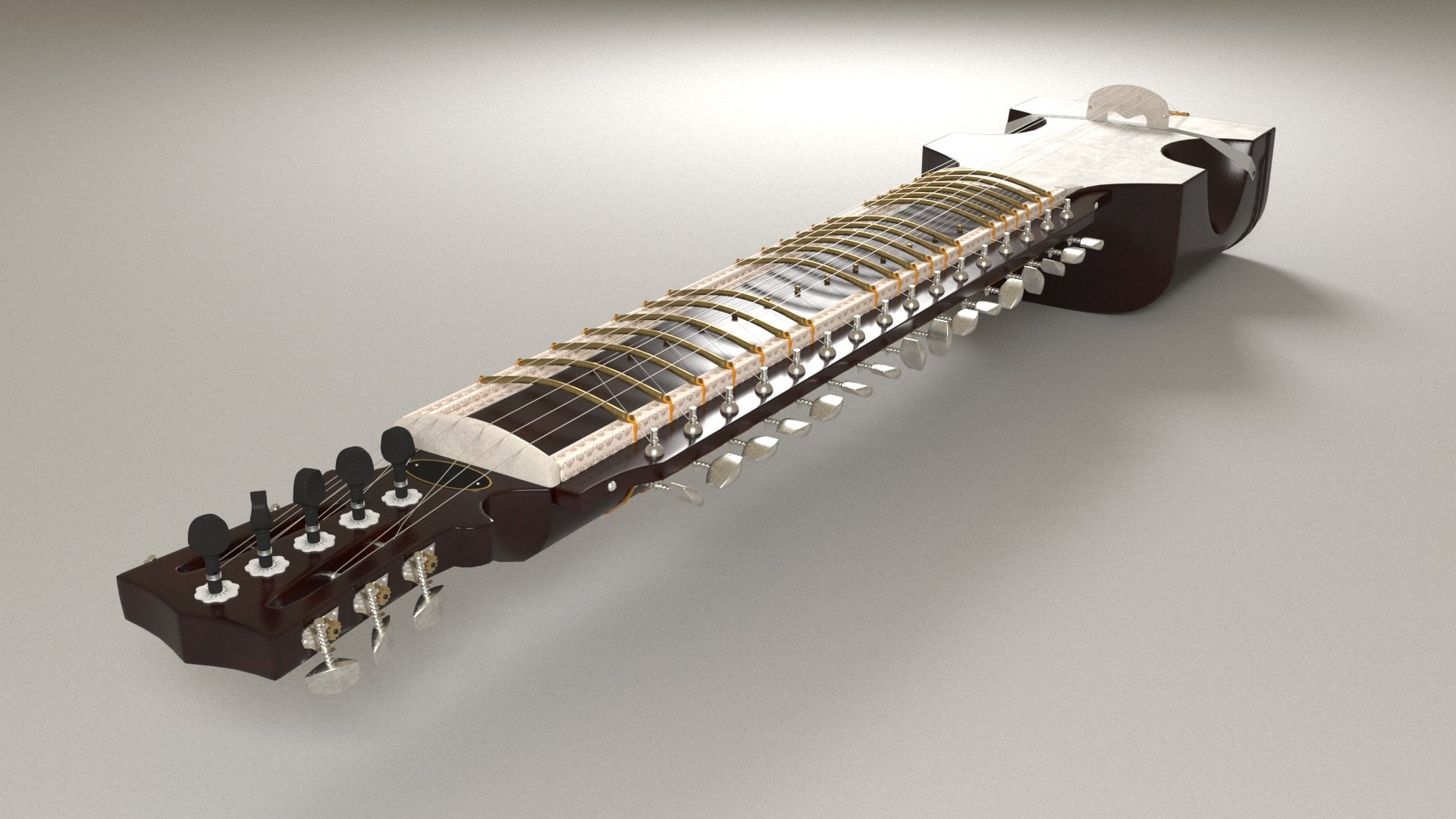 Dilruba 3D Model - TurboSquid 1846577